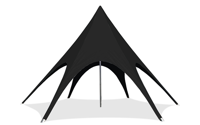 Shop 16m Single Pole Star Shades | Extreme Marquees